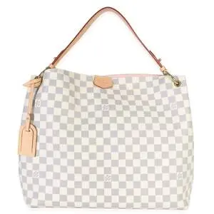 LOUIS VUITTON Louis Vuitton Damier Azur Canvas Graceful MM