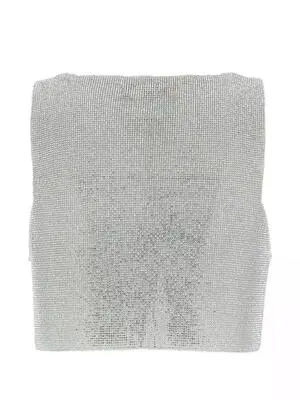 TWENTY FOURHAITCH Aten Metallic Top