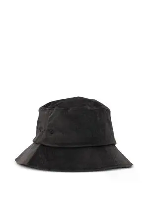 Kapital Appliqué Bucket Hat - Black