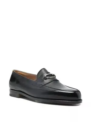 John Lobb Metal Bar Loafers