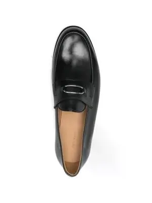 John Lobb Metal Bar Loafers