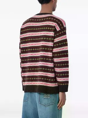 Miu Miu Fair Isle Patterned Sweater