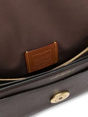 COACH Tabby 26 Leather Shoulder Bag - Brown