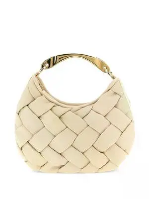 TWINSET Leather-effect Tote Bag - Neutrals