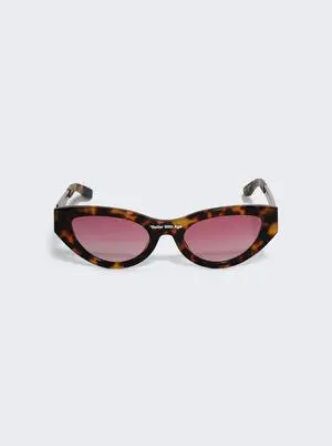 BETTER WITH AGE Tortoiseshell Cat-eye Sunglasses - Brown