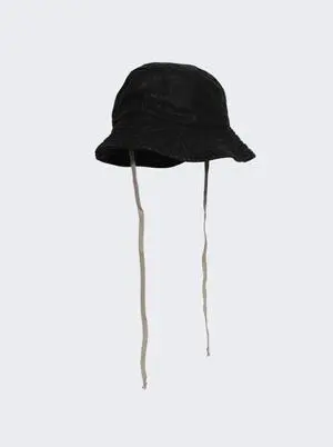 Rick Owens Gilligan Bucket Hat - Black