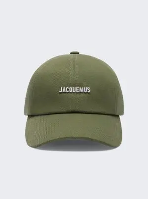 Jacquemus Gadjo Baseball Cap - Green