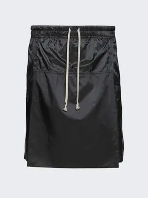 Rick Owens Logo Shorts For Men