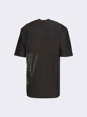 Rick Owens X Moncler Jumbo T-shirt Dark Dust - Gray
