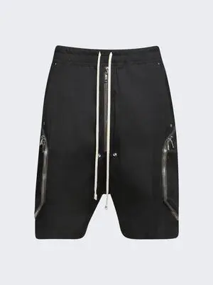 Rick Owens Zip Up Shorts For Men