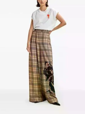 Essentiel Antwerp Checked Trousers