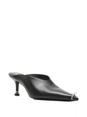 Alexander Wang Akilita Pointed-toe Heeled Mules