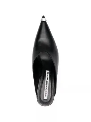 Alexander Wang Akilita Pointed-toe Heeled Mules