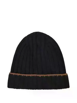 MOORER Knitted Line Beanie