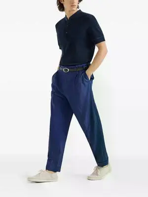 Brunello Cucinelli Chalk-stripe Pleated Trousers