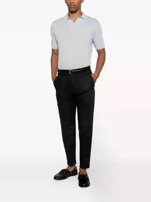 PT TORINO Pleated Trousers - Blue