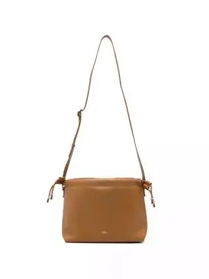 A.p.c. Ninon Drawstring Shoulder Bag - Brown