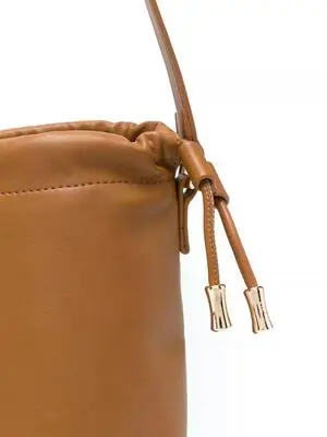 A.p.c. Ninon Drawstring Shoulder Bag - Brown