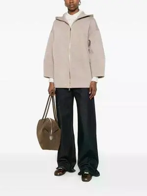 Max Mara Hooded Zip Hoodie