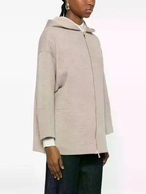 Max Mara Hooded Zip Hoodie