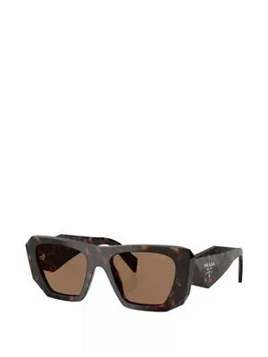 Prada Oversized Sunglasses - Brown