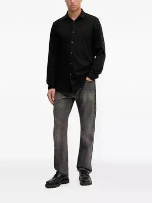 Armani Exchange Buttoned Shirt - Black