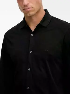 Armani Exchange Buttoned Shirt - Black