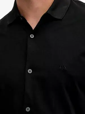 Armani Exchange Buttoned Shirt - Black