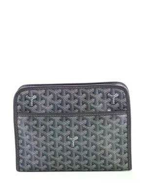Goyard Jouvence Toiletry Pouch Coated Canvas Mm - Grey