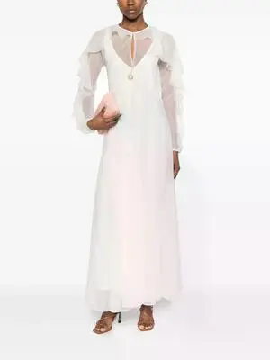 FORTE_FORTE Ruffled Maxi Dress