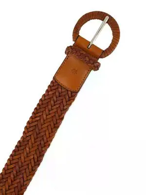 Dragon Diffusion Braided Leather Belt