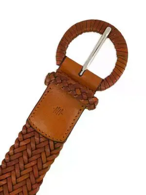 Dragon Diffusion Braided Leather Belt