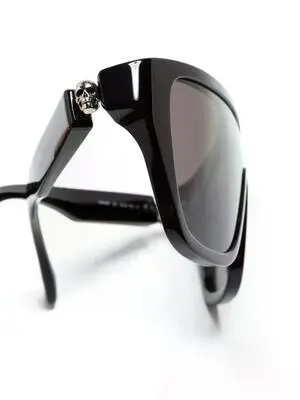 Alexander McQueen Floating Skull Mask Square-frame Sunglasses