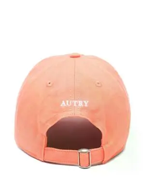 AUTRY Embroidered Cap - Orange