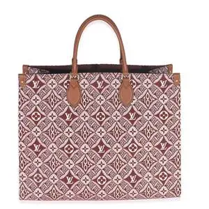 LOUIS VUITTON Since 1854 Onthego Gm Tote - Red