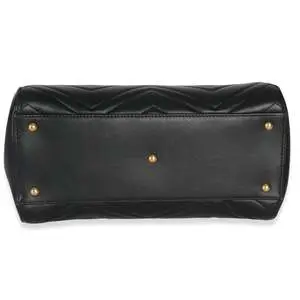 Gucci Matelassé Calfskin Marmont Top Handle Tote