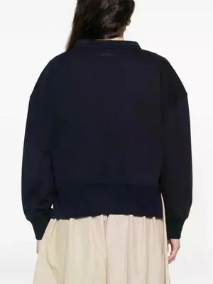 Emporio Armani Oversized Long-sleeve Sweatshirt