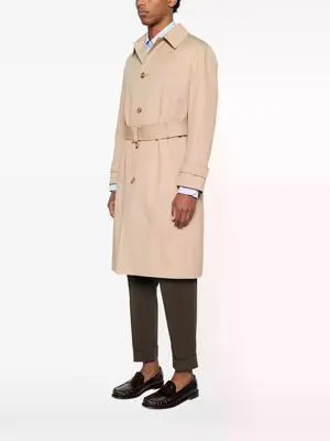 LARDINI Padril Trench Coat - Neutrals