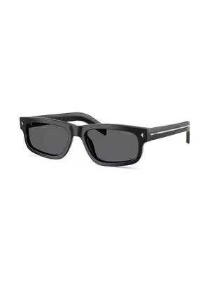 Prada Geometric-frame Sunglasses - Black