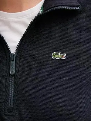 Lacoste Zip-up High-neck Sweater
