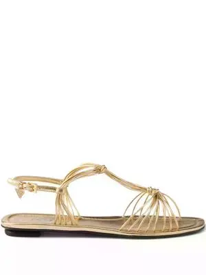 Prada Leather Flat Sandals
