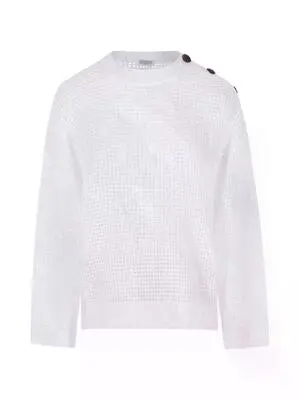 Brunello Cucinelli Button Knitted Jumper - Neutrals
