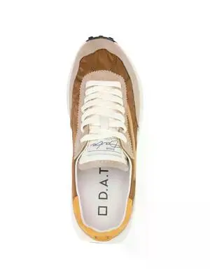D.a.t.e. Athleta Panelled Sneakers - Brown