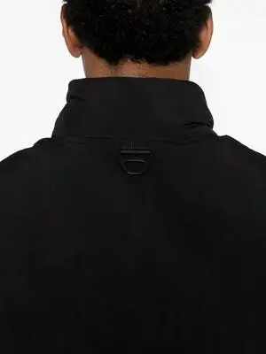 JG1 Flap-pocket Hooded Jacket - Black
