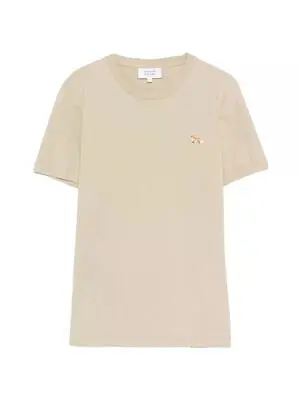 Maison Kitsune Embroidered T-shirts For Women