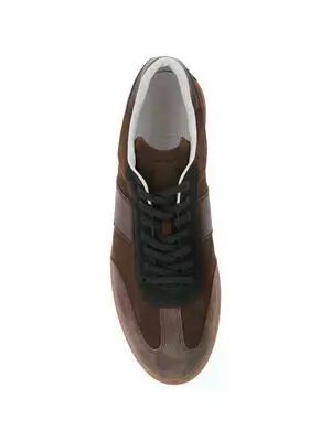 TOD'S Panelled Sneakers - Brown