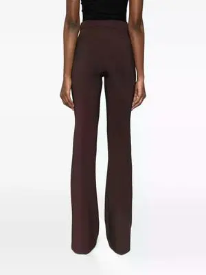 Elisabetta Franchi Crepe Flared Trousers