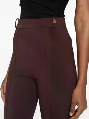 Elisabetta Franchi Crepe Flared Trousers