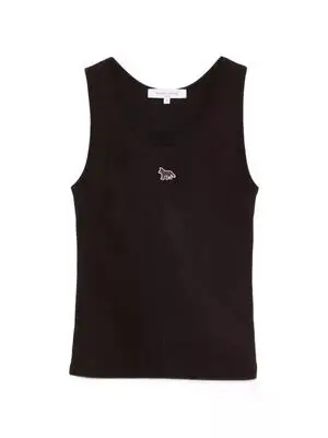 Maison Kitsuné Appliqué Top
