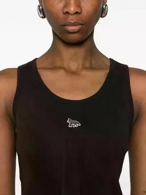 Maison Kitsuné Appliqué Top